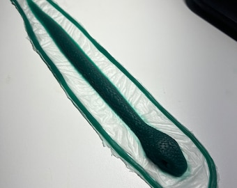 Snake Forehead Prosthetic, SFX Makeup, Silicone Appliance, Halloween ...