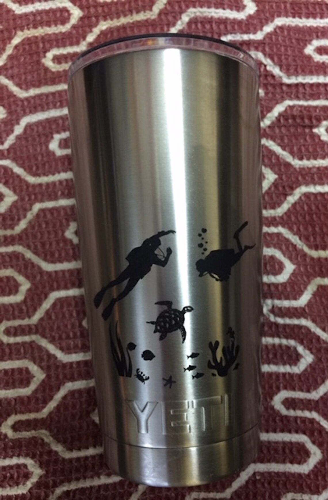 Custom Engraved Scuba Diving Scuba Diver Coral Reef Salt - Etsy