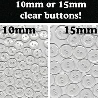 Purple Buttons With Glittery Inclusions - 14 Mm or 9/16 Inches - Lot of ...