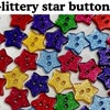 Polka Dot Star Buttons : Mixed Bag of 14 - Etsy UK