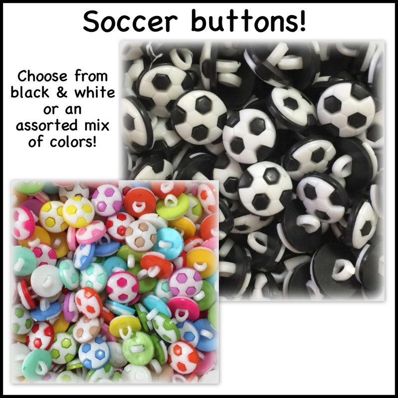 Soccer Ball Sewing Buttons - Etsy