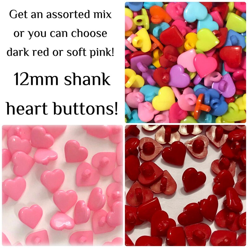 12mm Shanked Kids Buttons - Etsy
