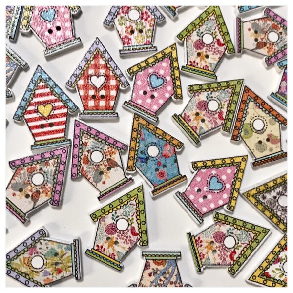 Bird Sewing Buttons - Etsy