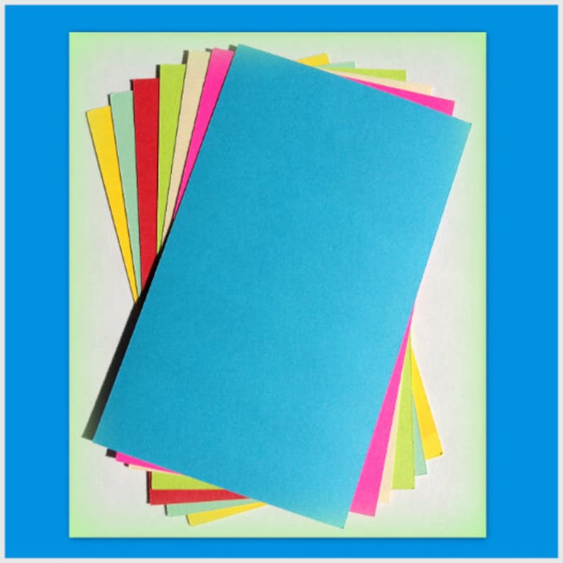 Index Cards Note Cards Greeting Cards Blank Gift Post Card 3x5 4x6 3 ...