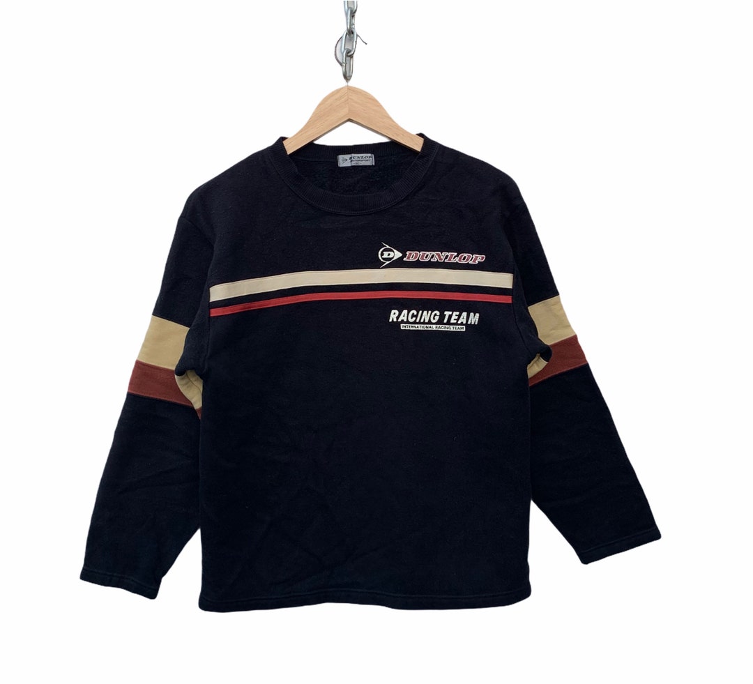 Vintage Dunlop Sweatshirt Dunlop Motorsport Sweater Motorcycle Sweater ...