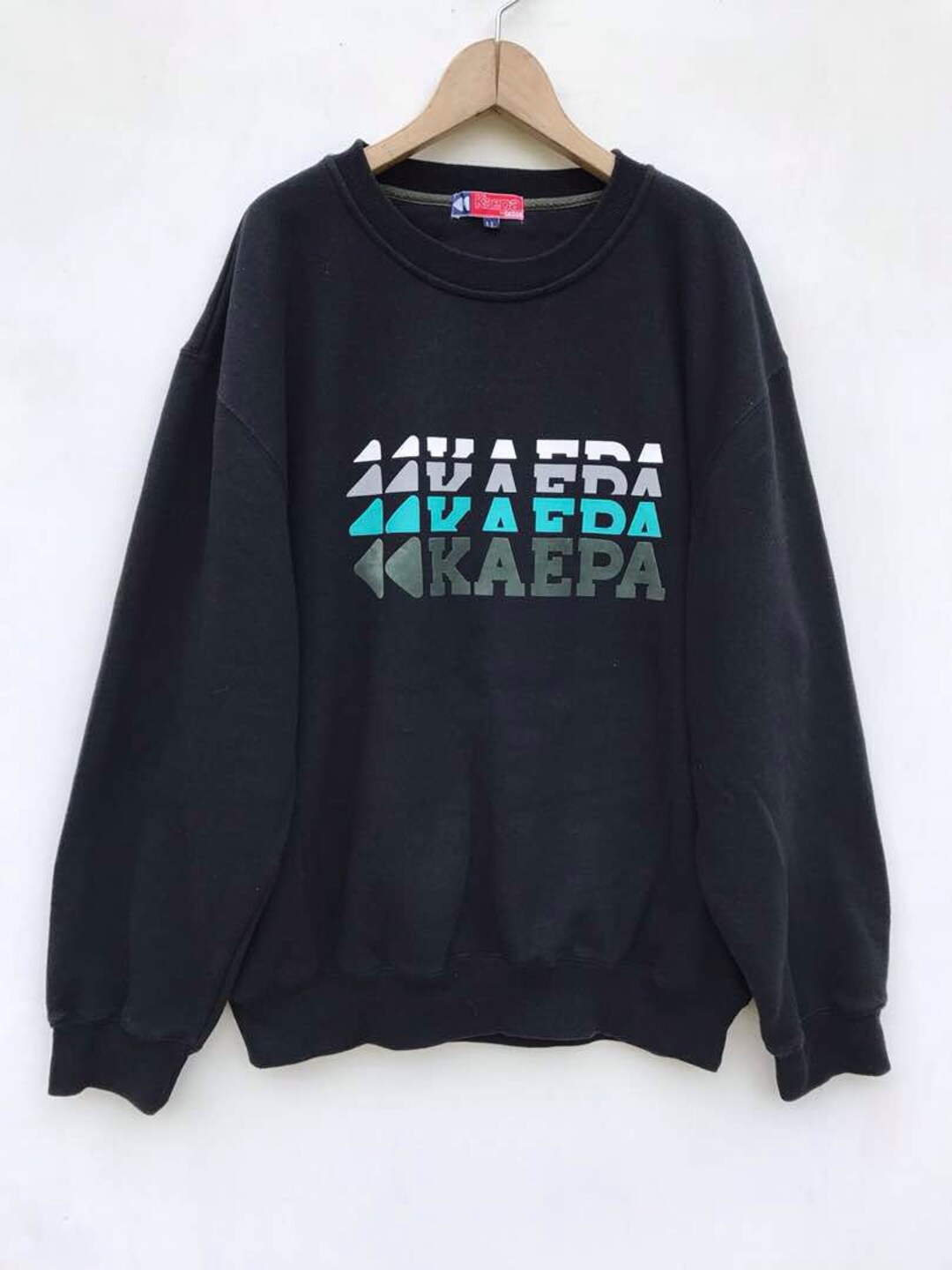 Kaepa Sweatshirt Vintage 90's Kaepa Sweater Hip Hop Streetwear Big Logo ...