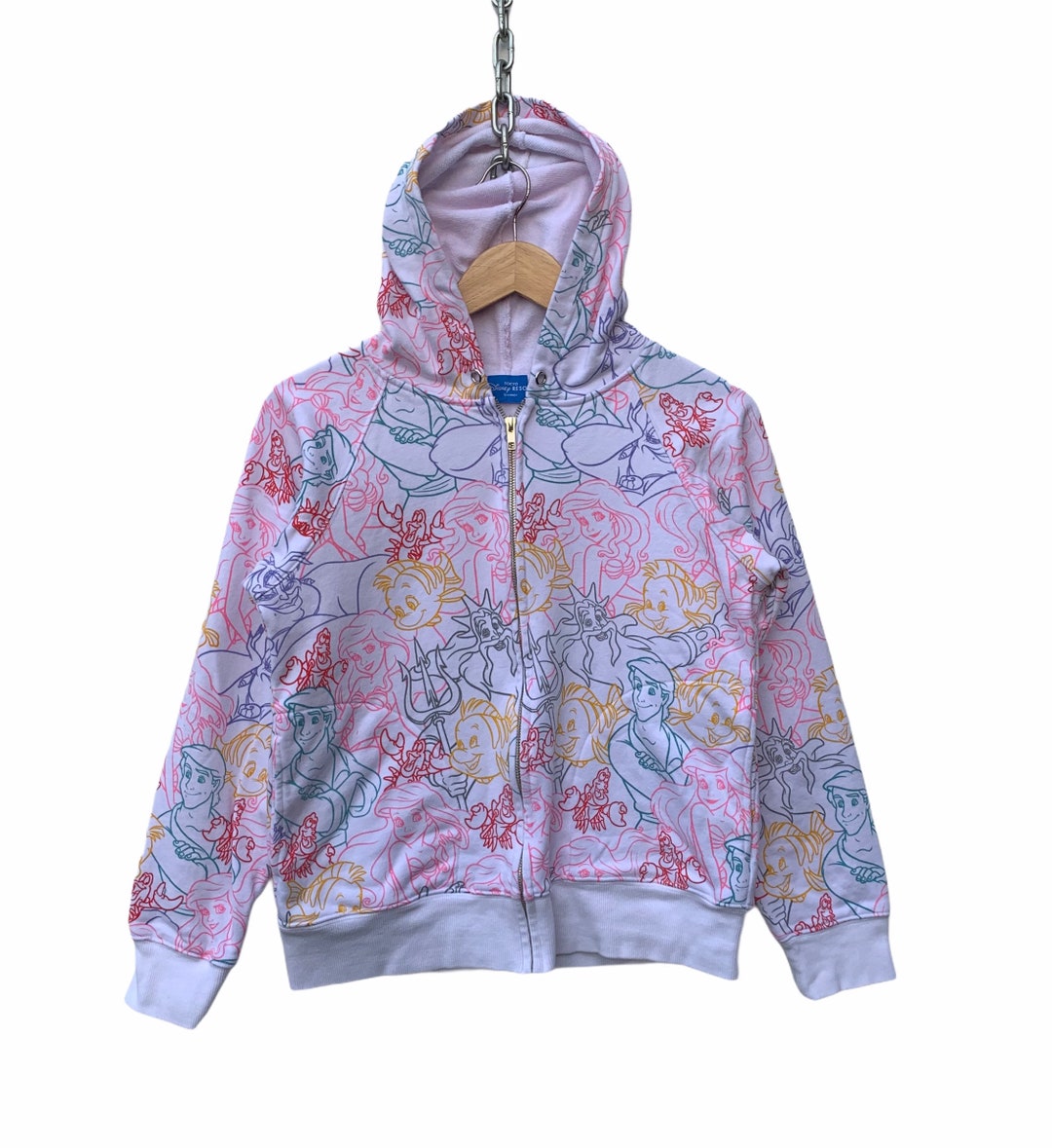 Vintage Multicolour Tokyo Disney Resort Sweater Hoodie Aladdin - Etsy