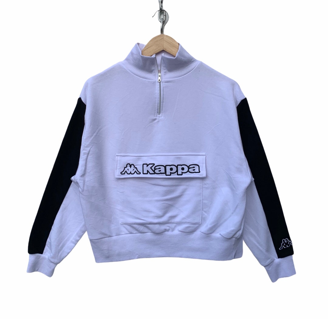 KAPPA Pullover Vintage 90's Kappa Sweatshirt Hip Hop Streetwear Big ...