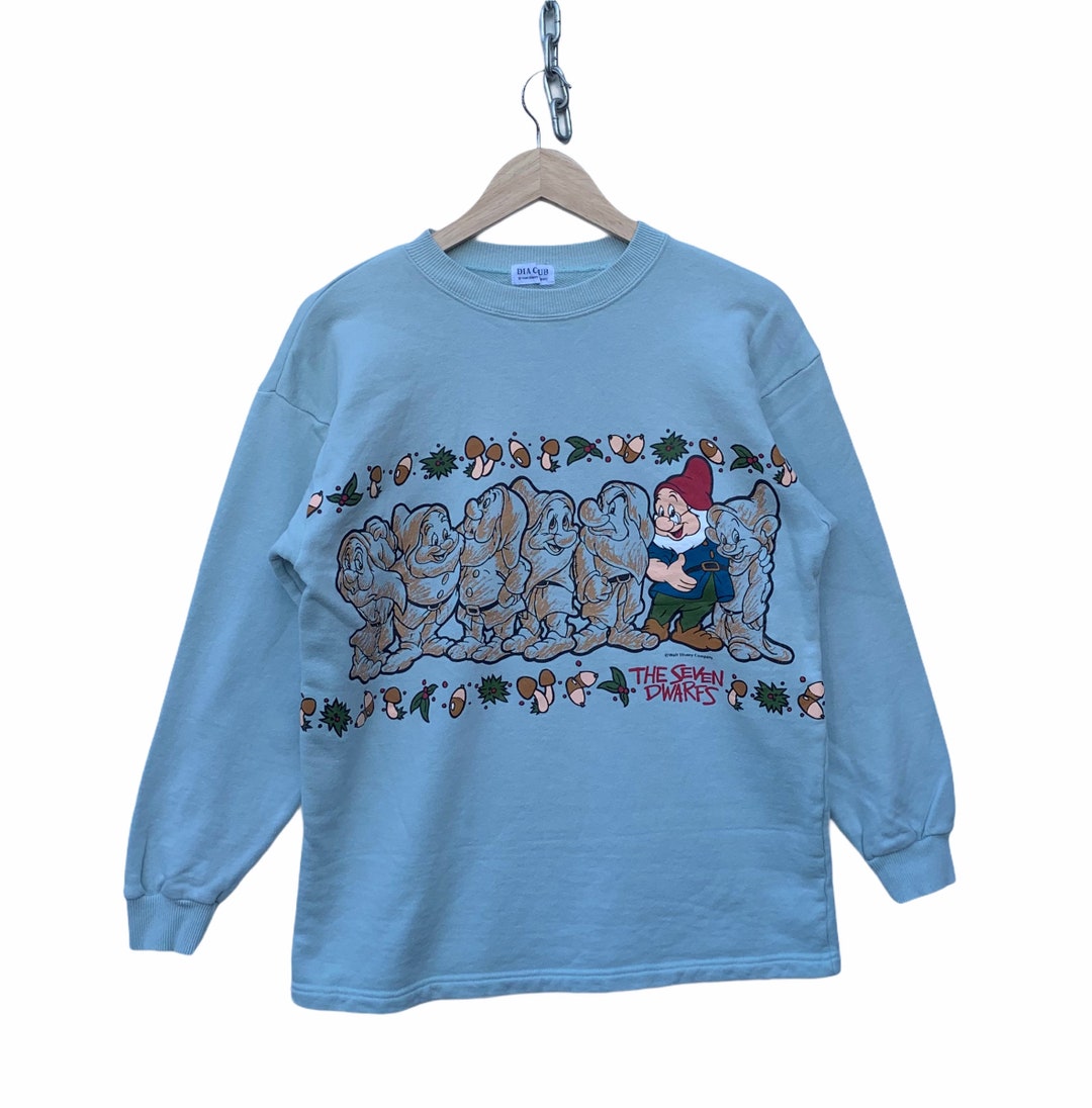 Vintage the Seven Dwarfs Sweatshirt Seven Dwarfs Walt Disney Company ...