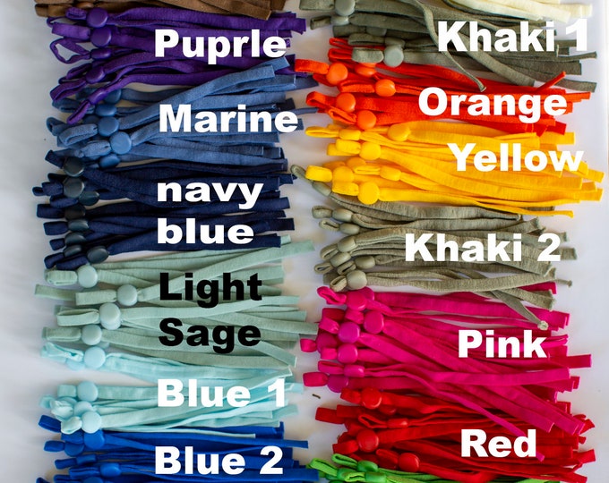 Elastic for Face Mask-elastic With Adjustable Piece for DIY - Etsy