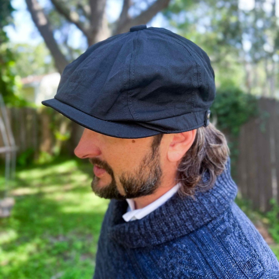 Oversized Newsboy Hat for Man Cotton, Oversized Hat for Man/women ...