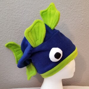 Fish Hat/ Fish Fleece Hat/ Fish Slouch Hat/ Slouch Hat/ Fish Child Hat ...