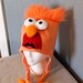 Beaker Inspired Hat/ Beaker Hat/ Child and Adult's Beaker Fleece Hat ...