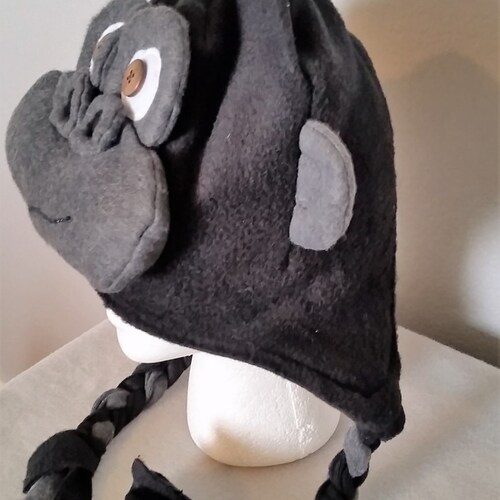 Gorilla Hat/ Ape Hat / Zoo Animal Hat/monkey Fleece - Etsy