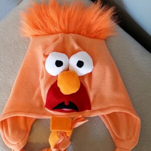 Beaker Inspired Hat/ Beaker Hat/ Child and Adult's Beaker Fleece Hat ...