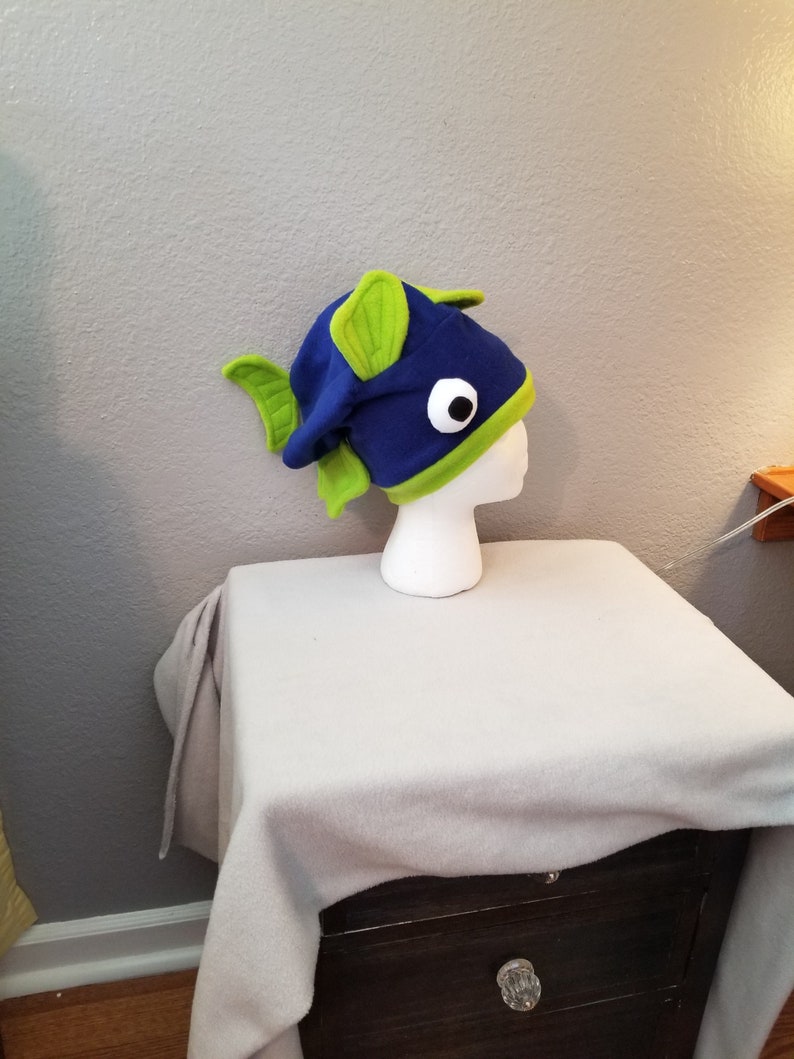 Fish Hat/ Fish Fleece Hat/ Fish Slouch Hat/ Slouch Hat/ Fish Child Hat ...