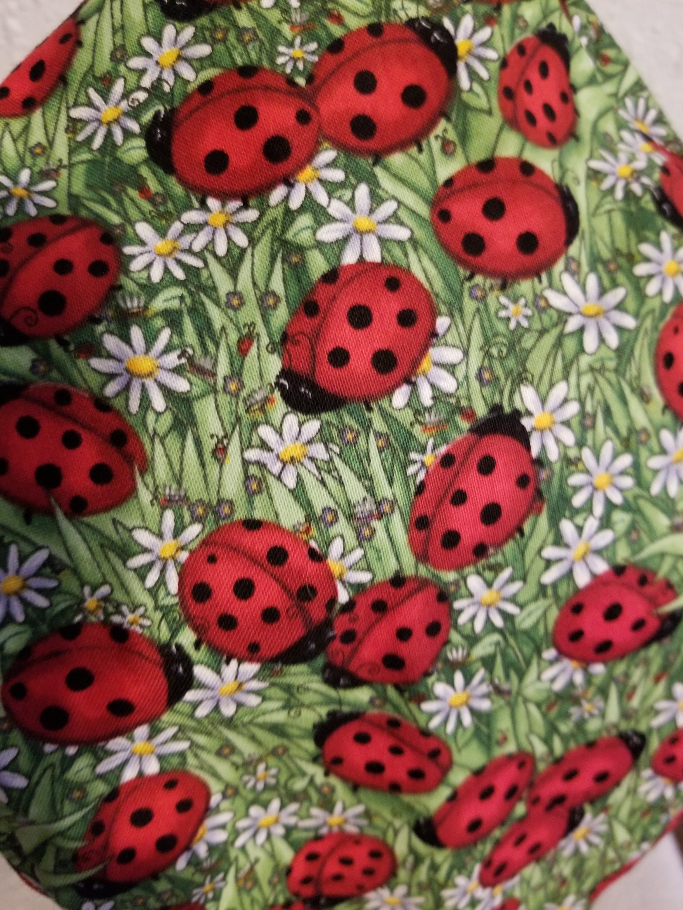 Ladybugs and Daisies Scrub Hat/ Scrub Hat/ Ladybug Scrub Hat/ - Etsy UK