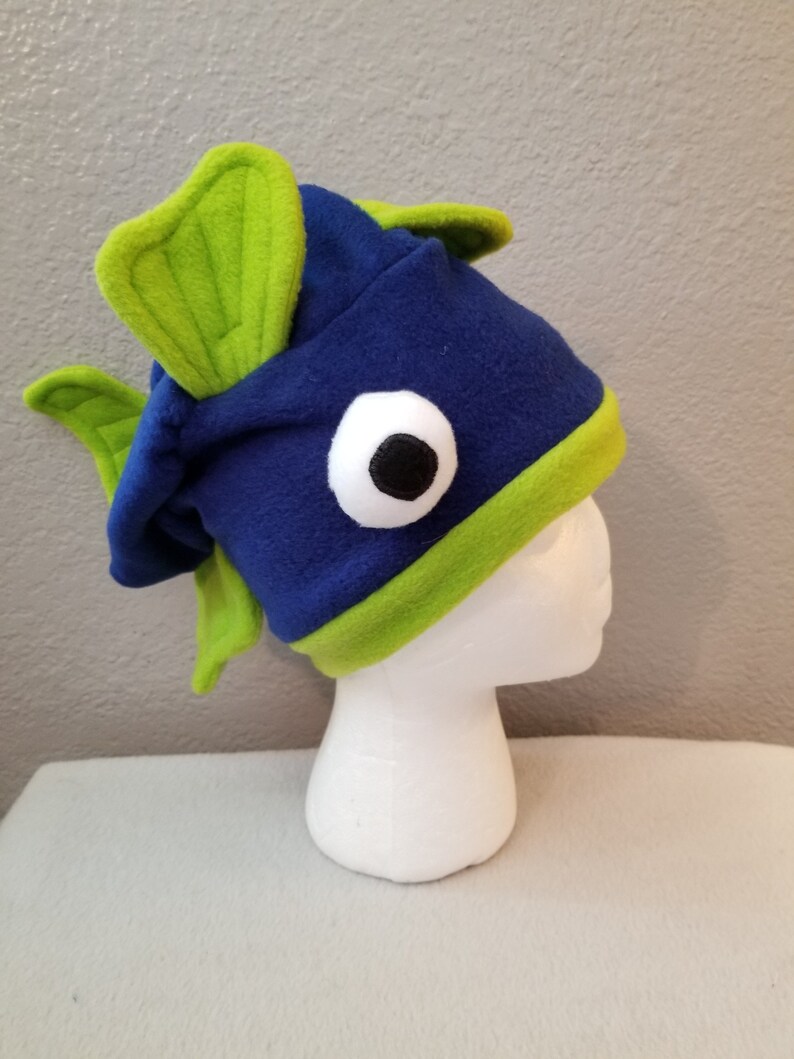 Fish Hat/ Fish Fleece Hat/ Fish Slouch Hat/ Slouch Hat/ Fish Child Hat ...