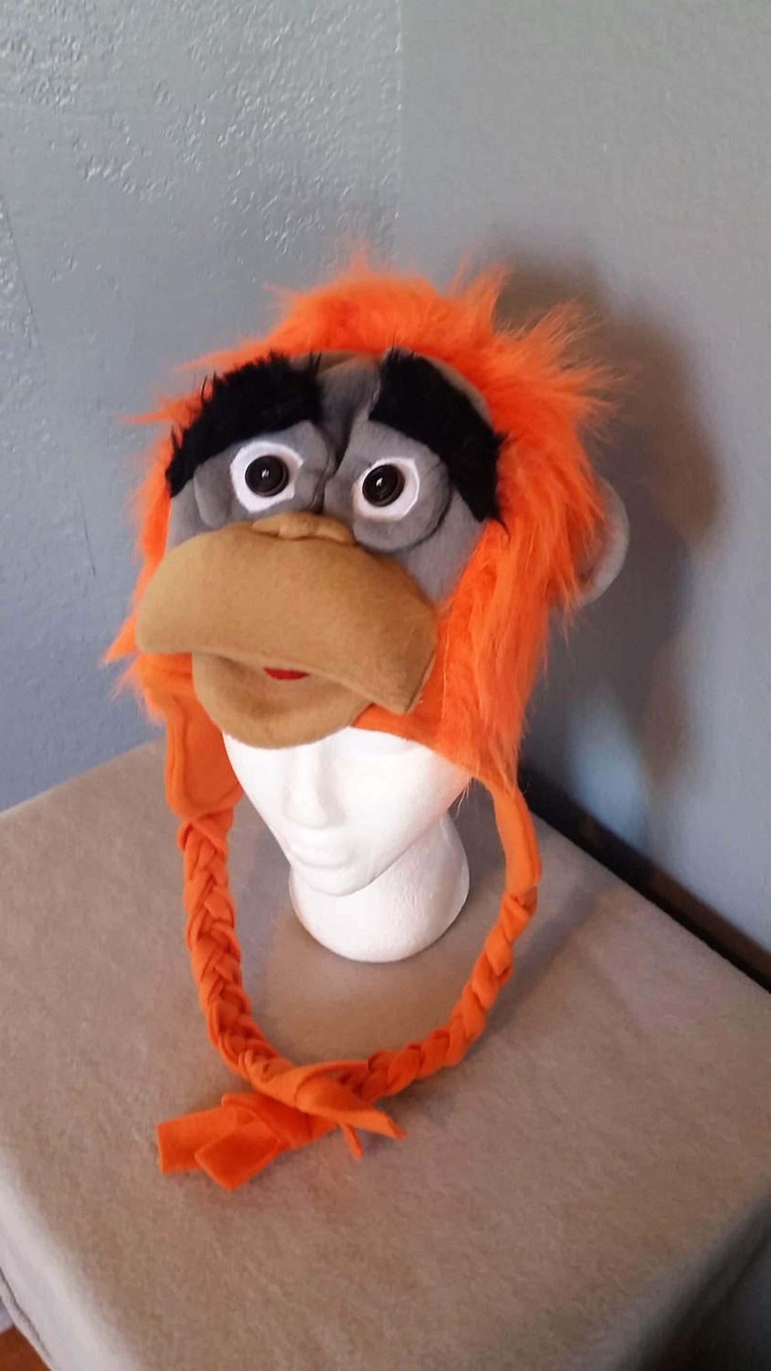 Monkey Hat/child and Adult Fleece Hat/ Orangutan Hat/ Ape | Etsy