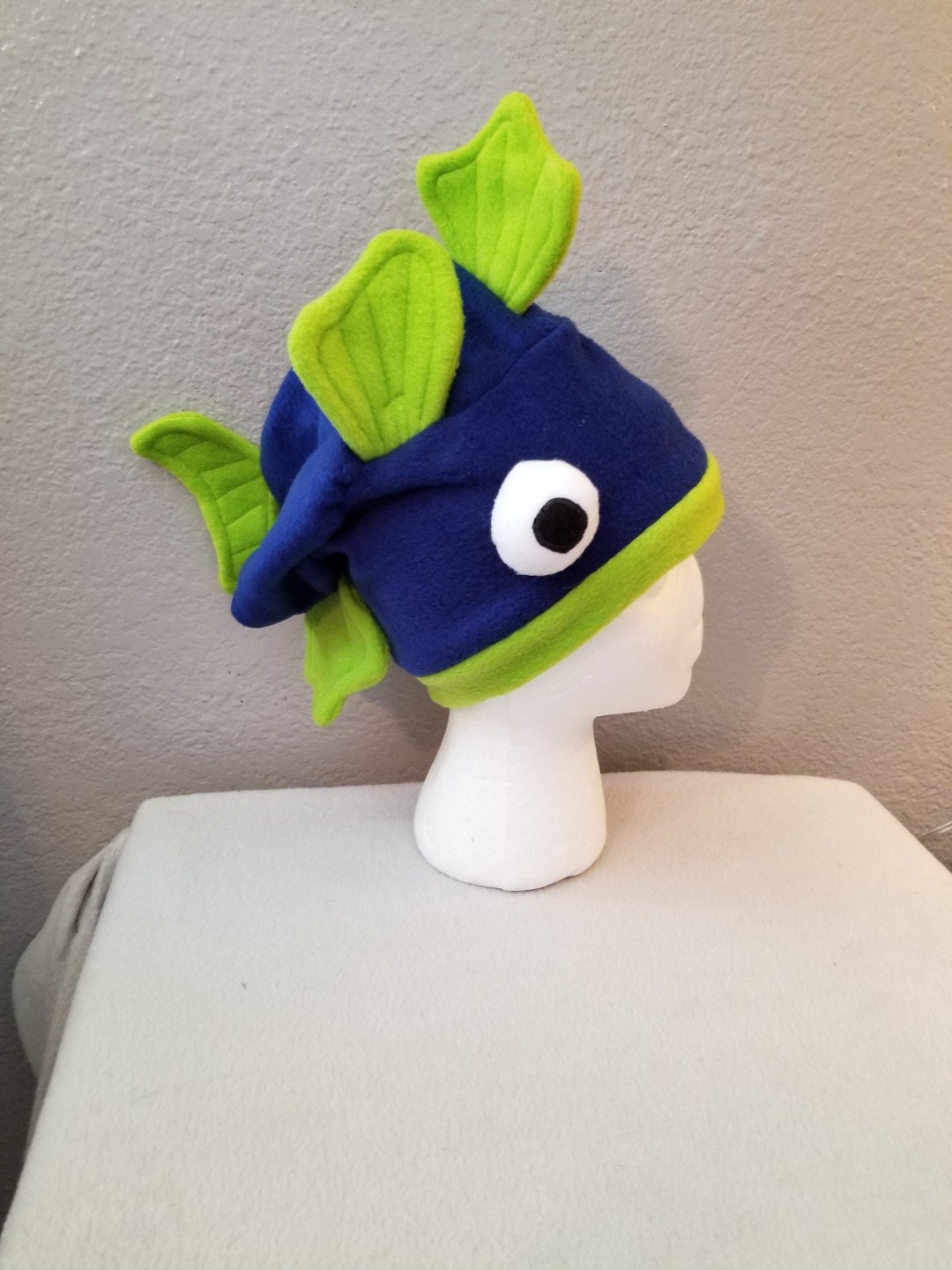 Fish Hat/ Fish Fleece Hat/ Fish Slouch Hat/ Slouch Hat/ Fish Child Hat ...