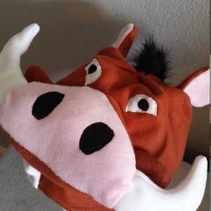 Hog Adult and Child Hat/ Boar Hat/ Boar Adult and Child Hat/ Pig Hat ...
