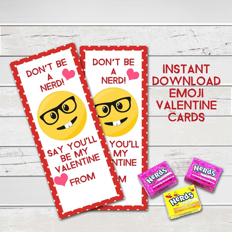 Nerd Valentine - Etsy