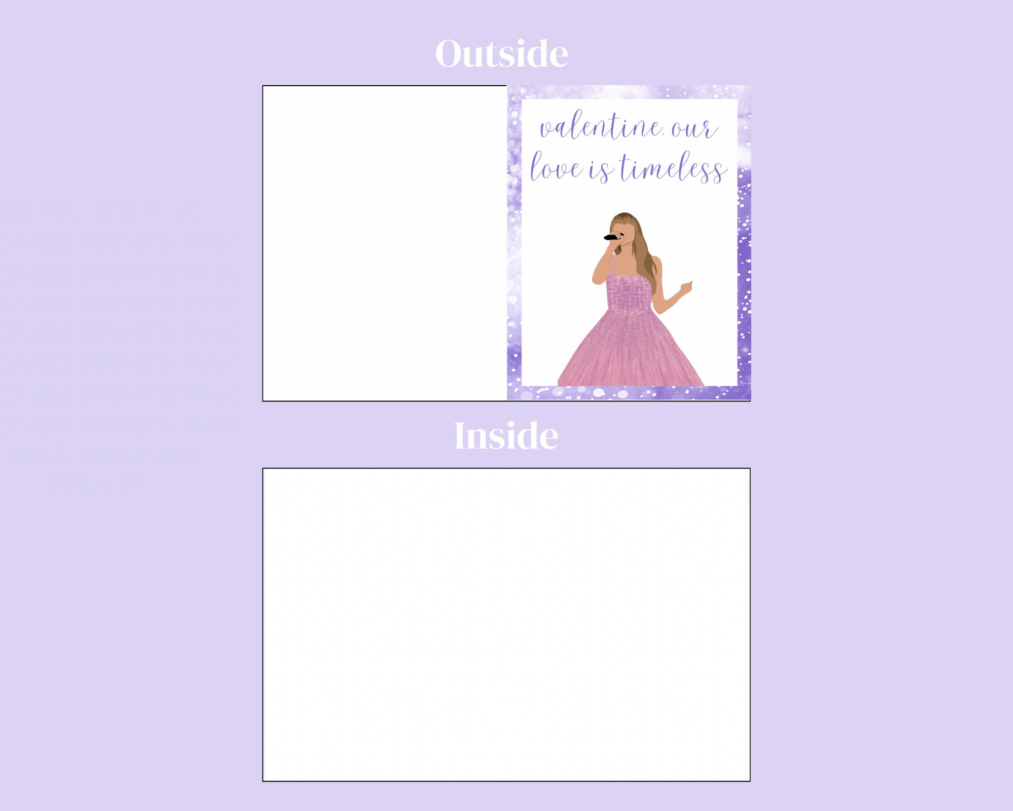 6 Taylor Swift Speak Now Album Instant Download Printable Valentines ...