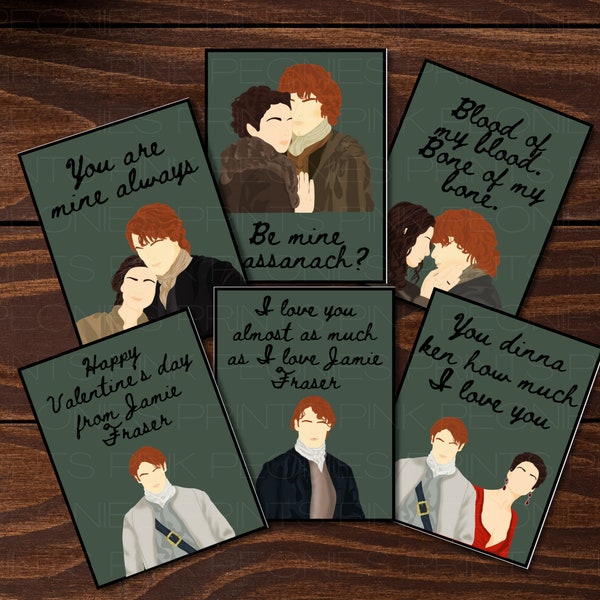 Outlander Greeting Cards - Etsy