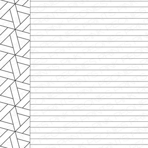 6 Unique Downloadable Note Taking Pages Featuring Coloring Page Margins ...