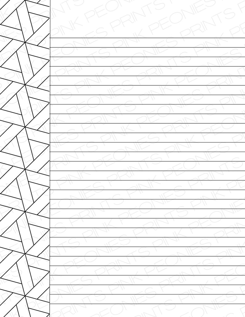 6 Unique Downloadable Note Taking Pages Featuring Coloring - Etsy