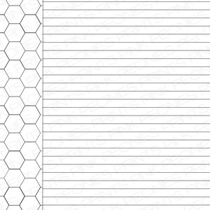 6 Unique Downloadable Note Taking Pages Featuring Coloring Page Margins ...