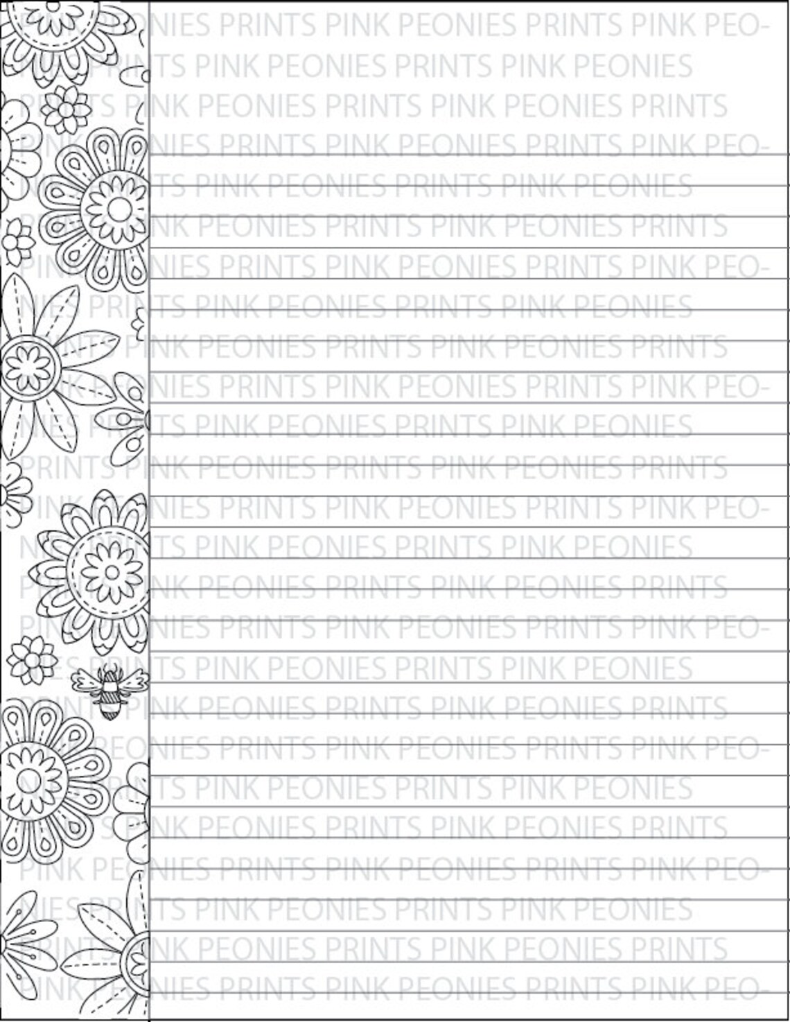 6 Unique Downloadable Note Taking Pages Featuring Coloring - Etsy