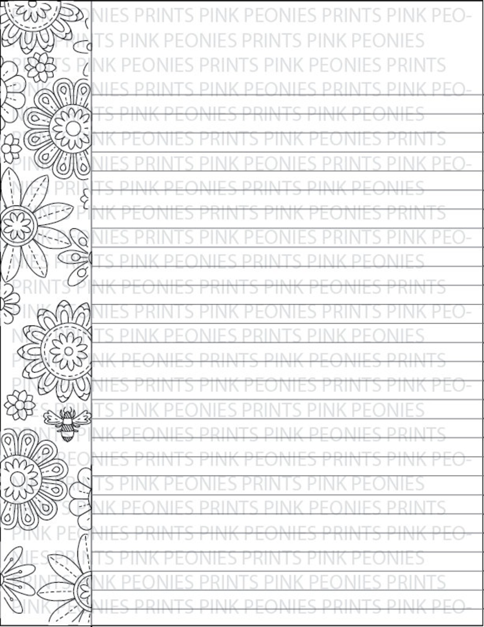 6 Unique Downloadable Note Taking Pages Featuring Coloring - Etsy
