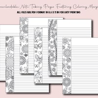 BE YOU | Coloring Page & Cards Set - Etsy