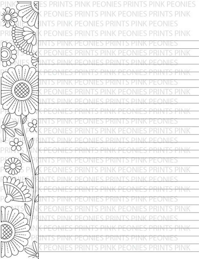6 Unique Downloadable Note Taking Pages Featuring Coloring - Etsy