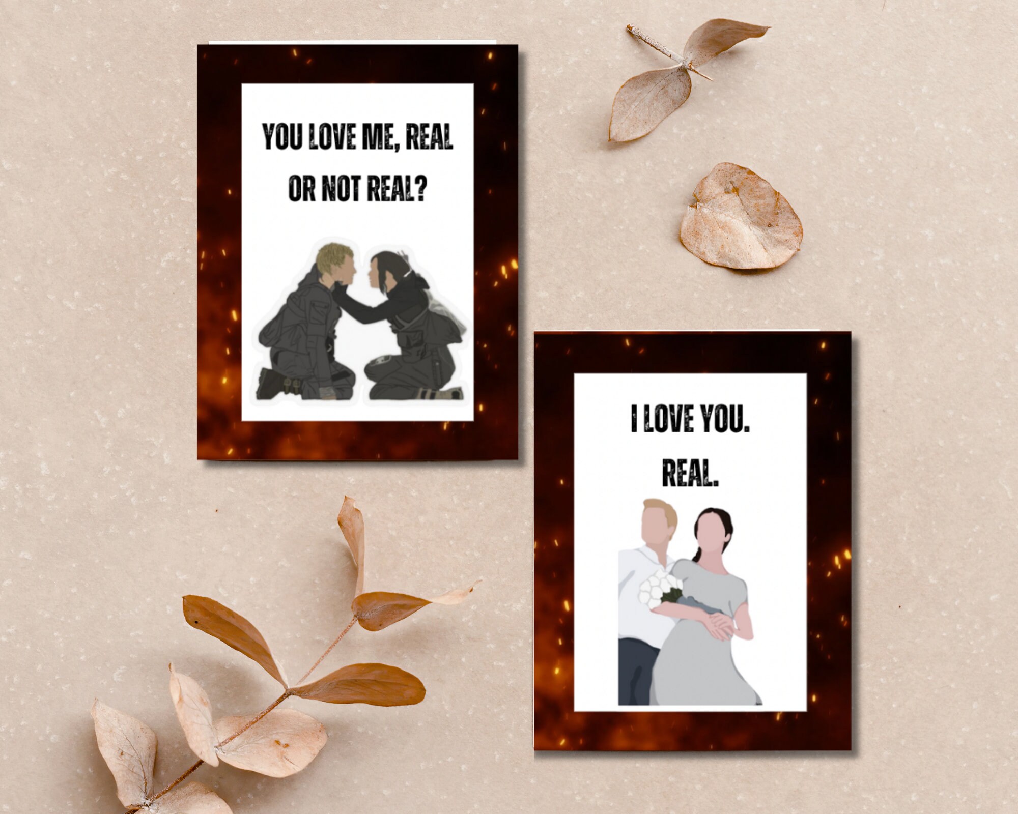6 Hunger Games Movie Instant Download Printable Valentines Day Cards ...