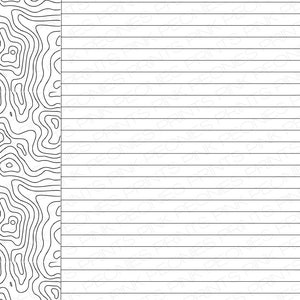 6 Unique Downloadable Note Taking Pages Featuring Coloring Page Margins ...