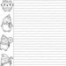 6 Unique Downloadable Winter/christmas Note Taking Pages Featuring ...