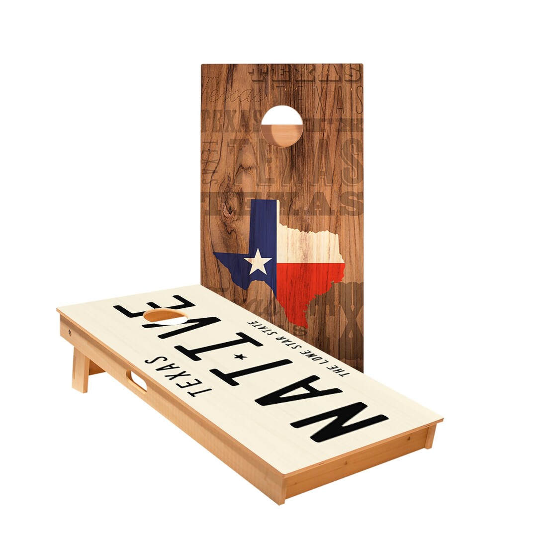 Texas Native Cornhole Boards - ACA Star Series - Official Regulation ...