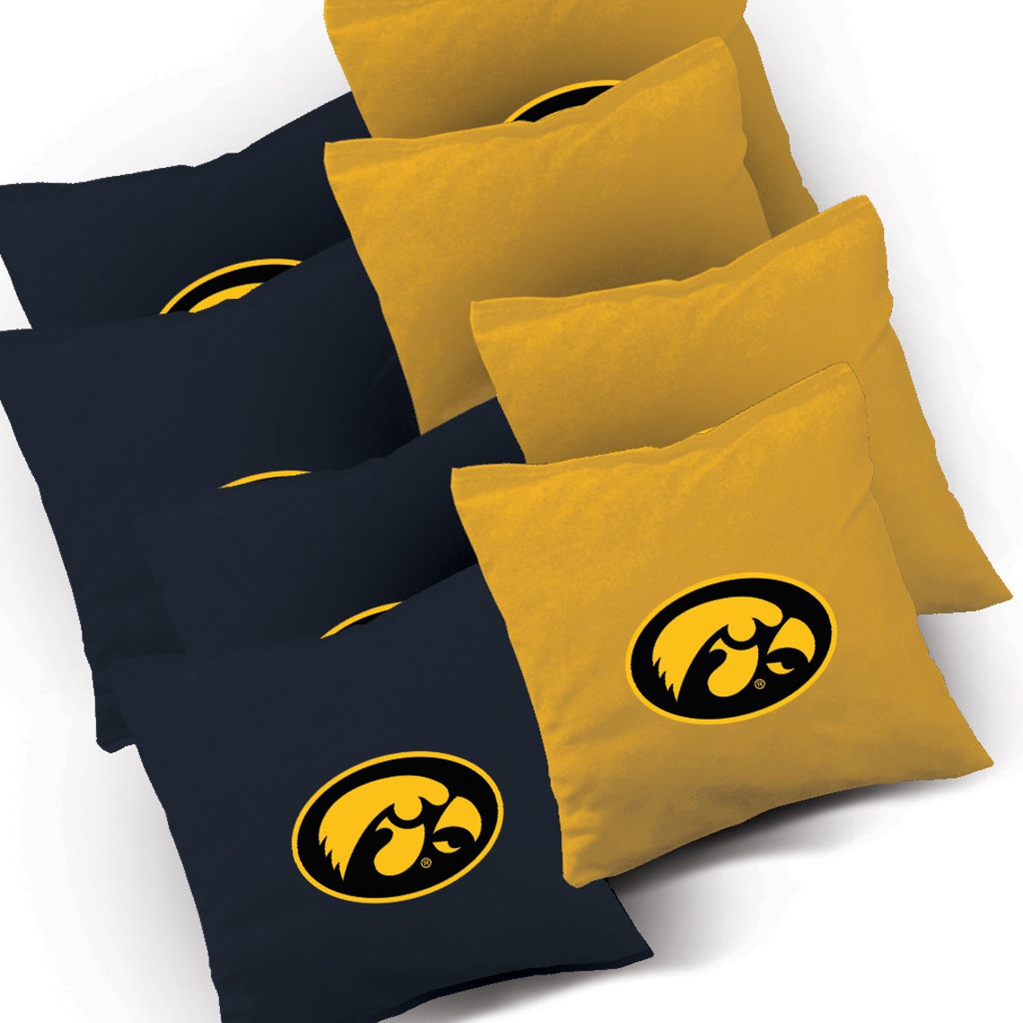 Iowa Hawkeyes Smoke Cornhole Boards Officially Licensed NCAA - Etsy