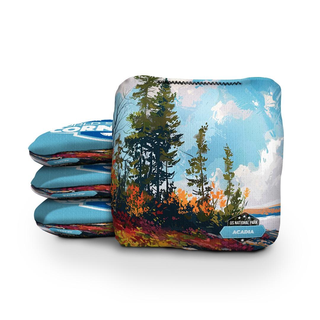 Acadia National Park Day Cornhole Bags (set of 4) - Professional Rapter ...