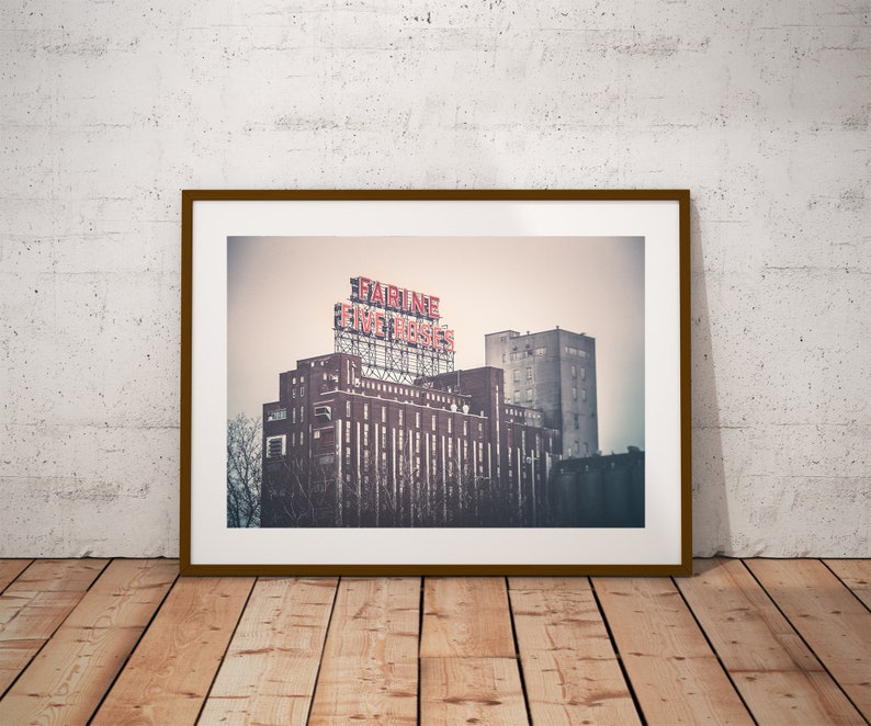 Farine Five Roses Poster, Fine Art Photography, Home Decor Montreal ...