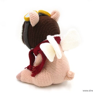 Flying Pig - Amigurumi Crochet Pattern From Dinegurumi - Direct ...
