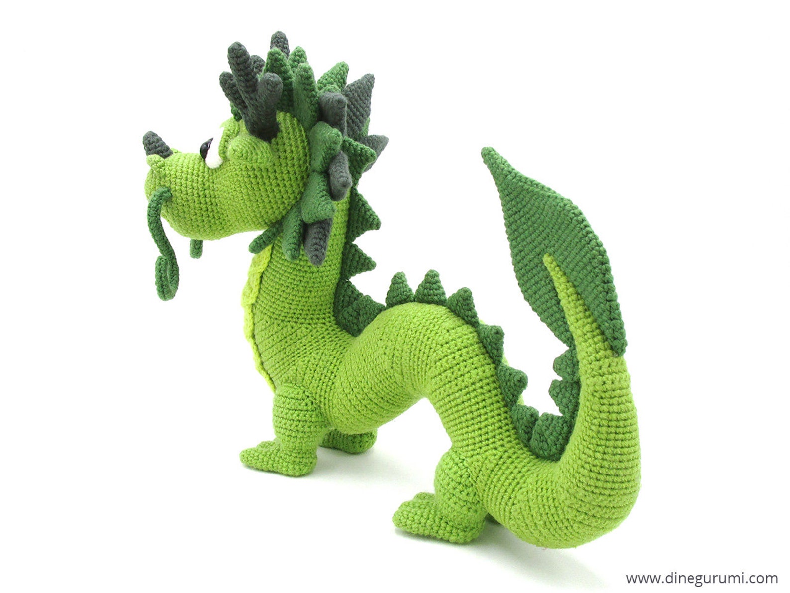 Dragon Lóng Amigurumi Crochet Pattern Chinese Dragon - Etsy