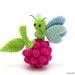 Raspberry Dragon - Amigurumi Crochet Pattern From Dinegurumi - Direct ...
