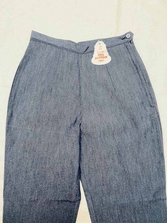 24 Rare Vintage 60s Mod Jeans, High Waisted Jeans, Si… - Gem