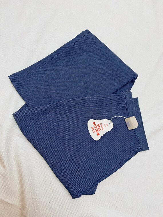 24 Rare Vintage 60s Mod Jeans, High Waisted Jeans, Si… - Gem