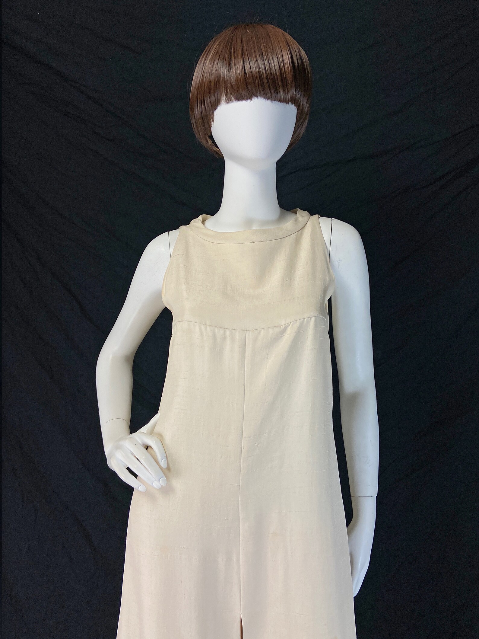 Vintage 60s Mod Maxi Dress Silk Maxi Dress 1960 Party Dress - Etsy