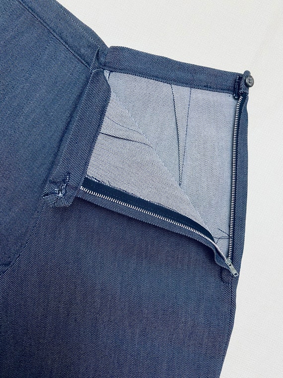 24 Rare Vintage 60s Mod Jeans, High Waisted Jeans, Si… - Gem