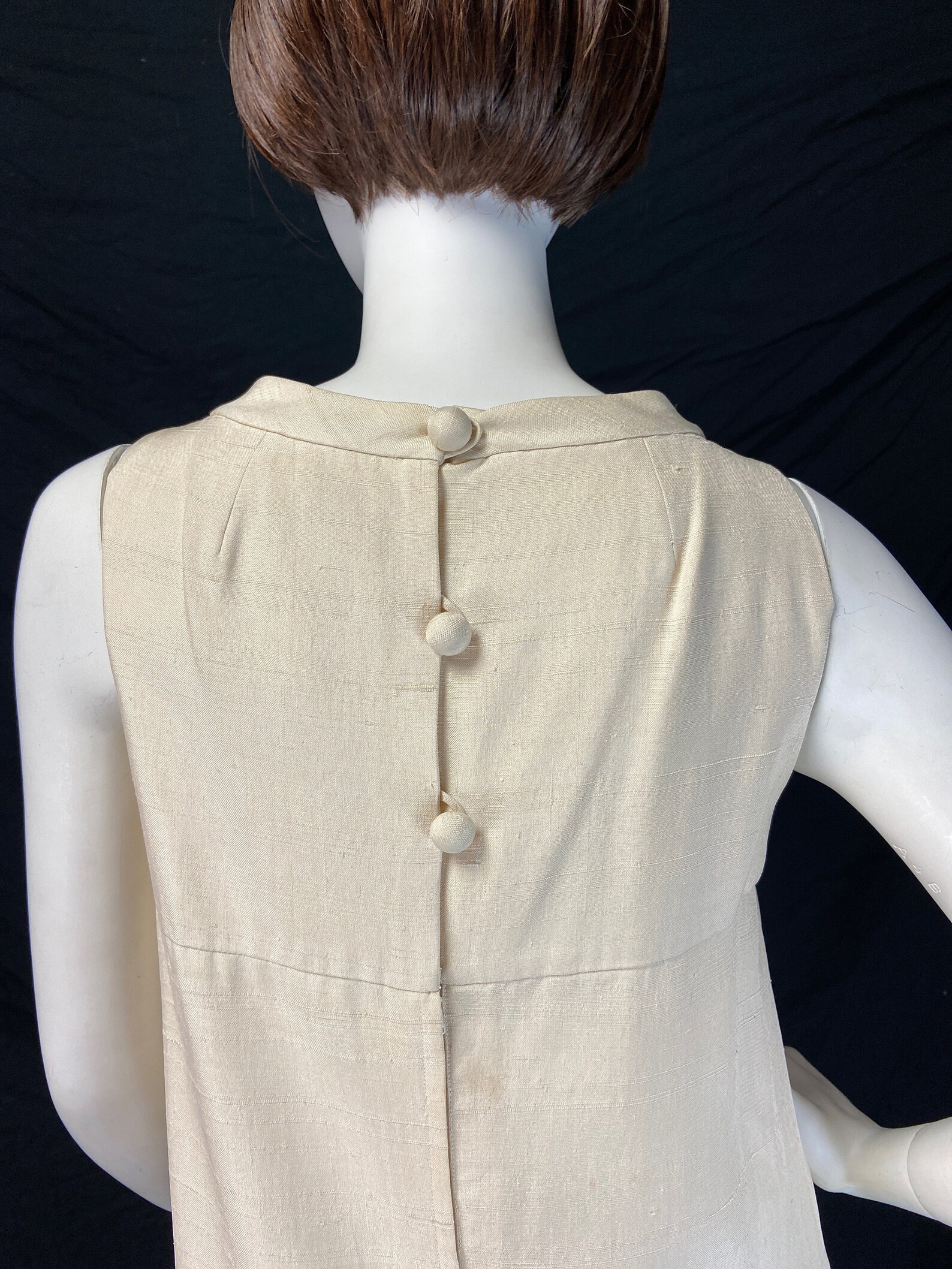 Vintage 60s Mod Maxi Dress Silk Maxi Dress 1960 Party Dress - Etsy